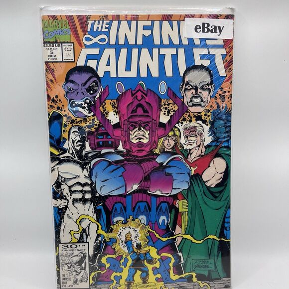 Other | The Infinity Gauntlet 5 Marvel Comics November 1991 Perez ...